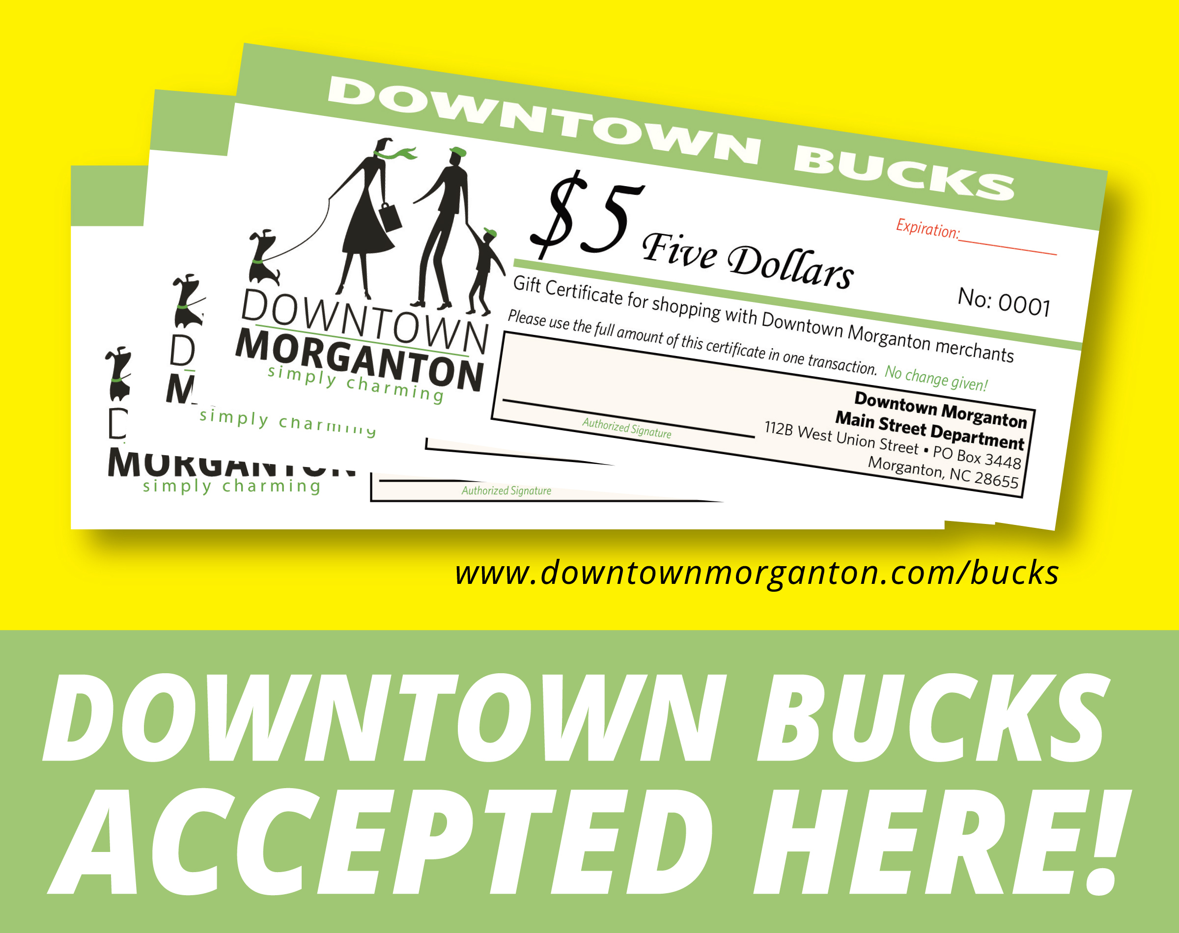 Downtown Bucks | Morganton, NC