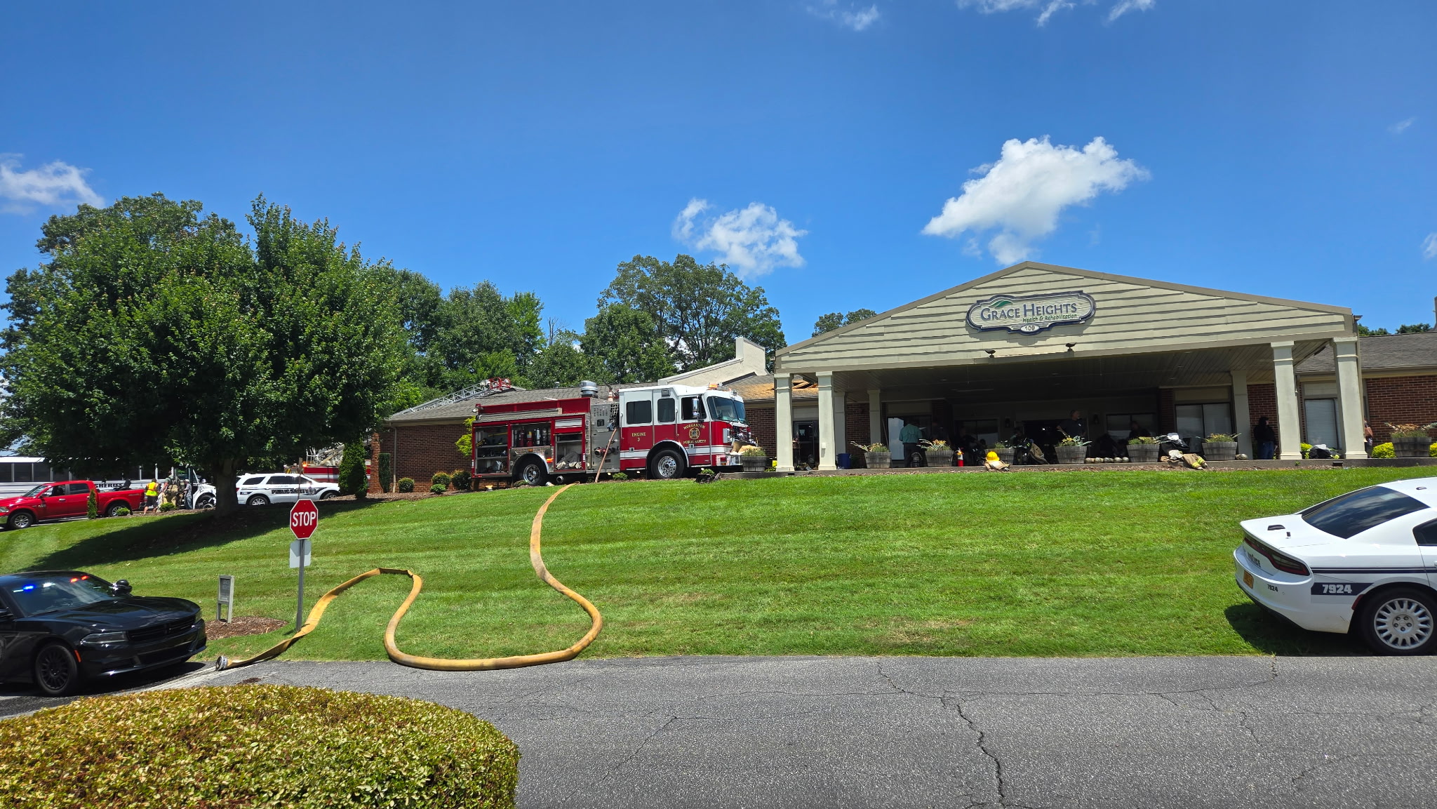 Morganton Public Safety responds, extinguishes fire at Grace Heights ...